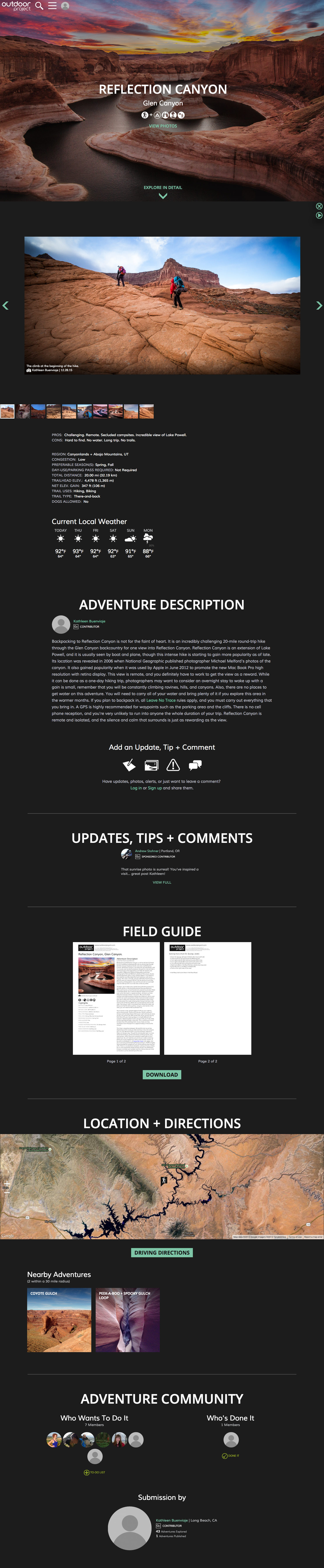 OutdoorProject.com: A New Adventure Travel Wiki Streamlines Planning ...